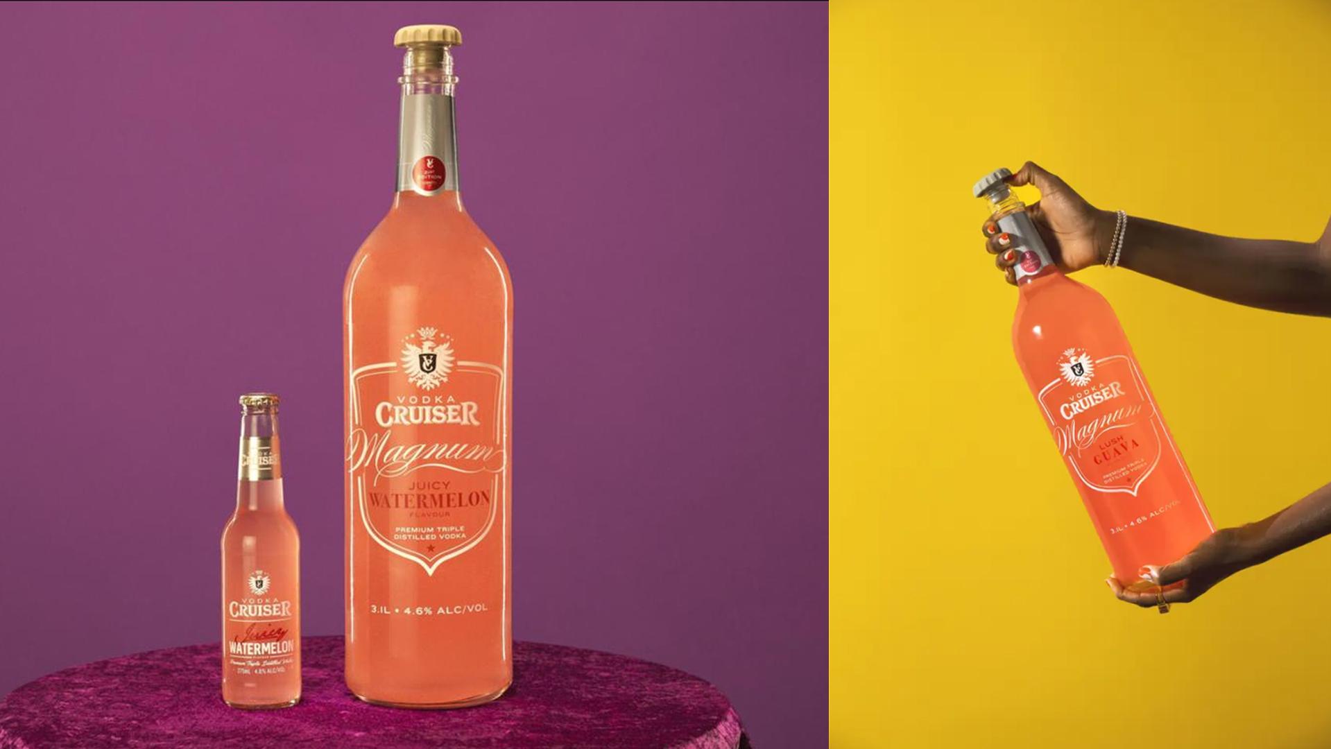 Vodka Cruiser Releases Limited Edition ‘Double Magnum’ Bottles