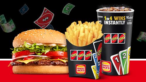 UNO Is Back At Hungry Jacks This Year With Even Cooler Prizes!