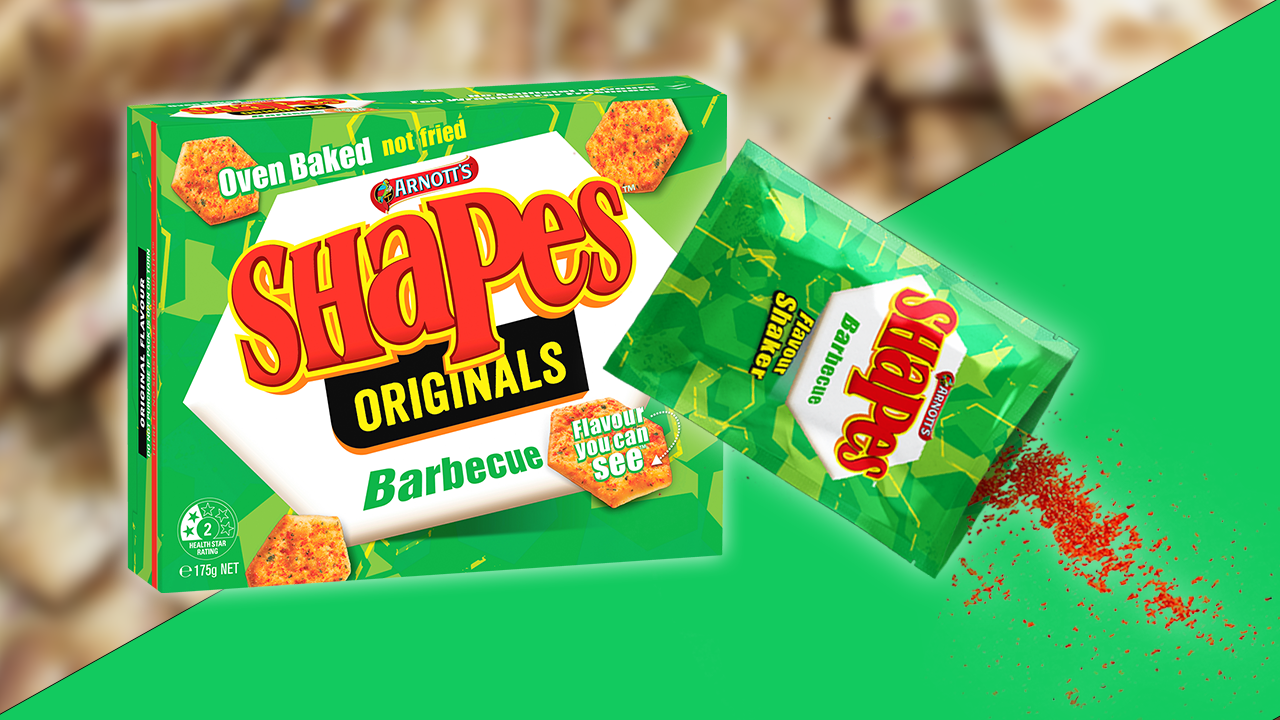 Shapes Flavouring Is Now In Sachets!