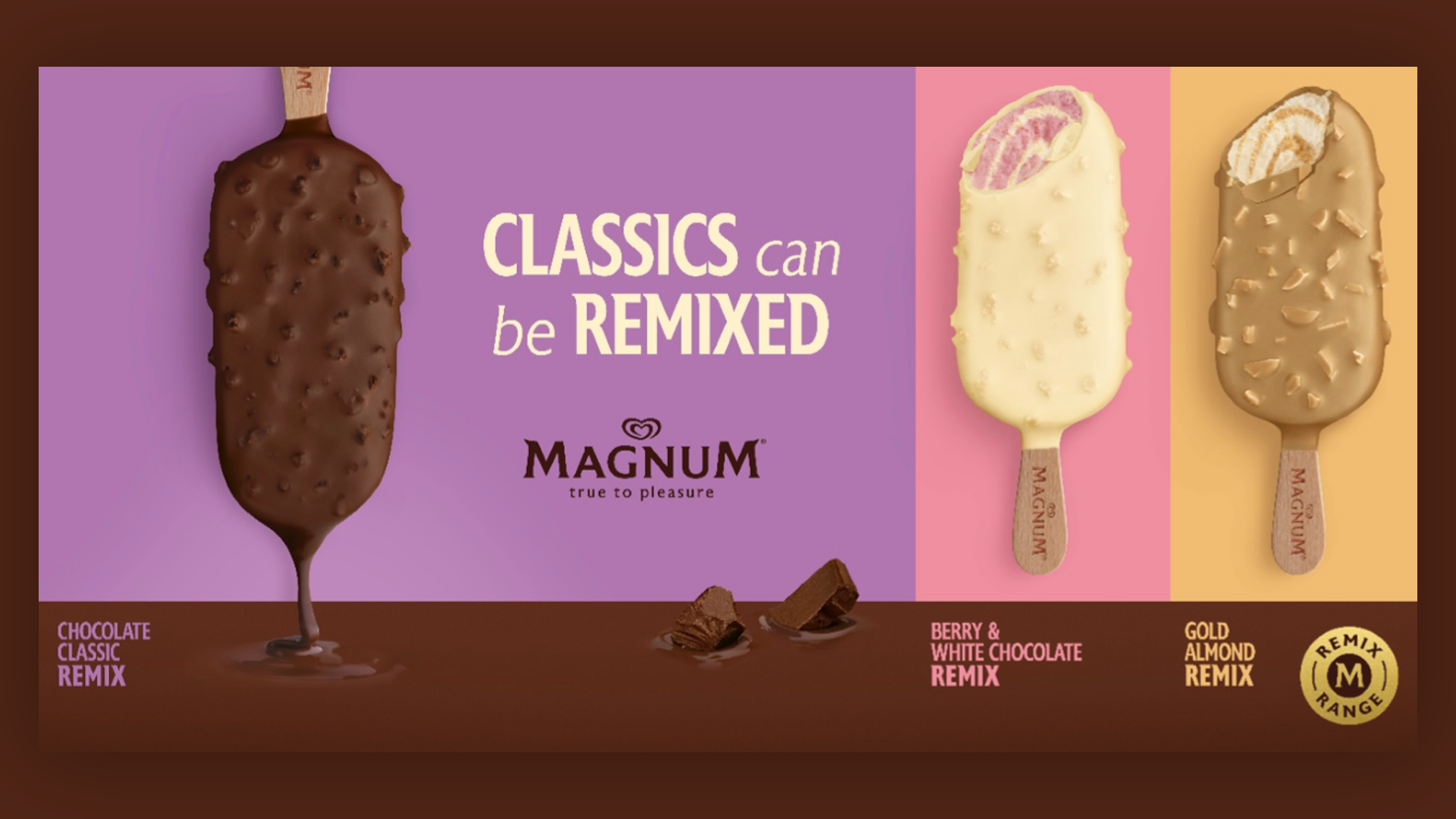 Magnum Ice-Cream Launches Remix Range!