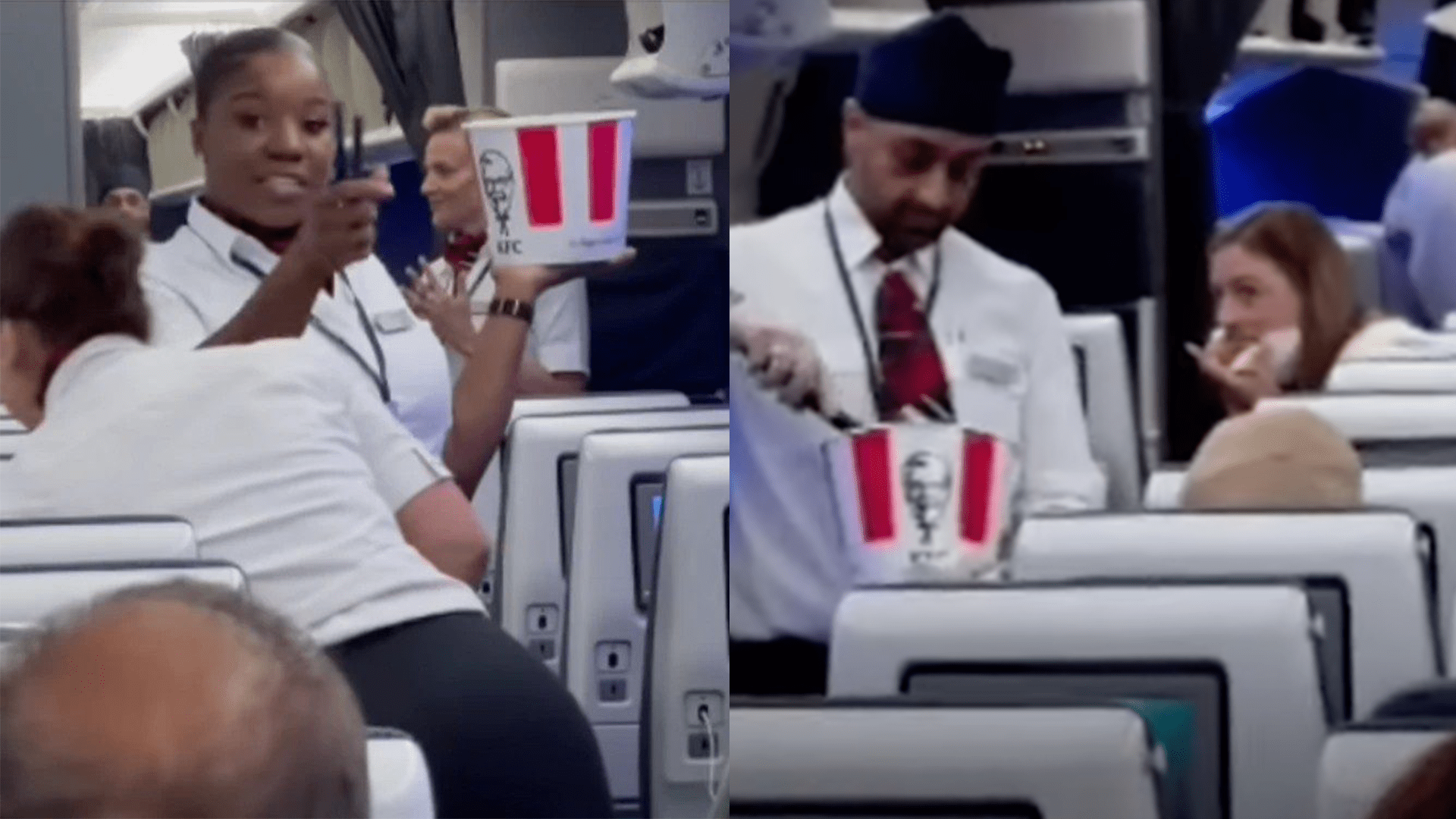 Passengers Served KFC On Flight Due To Catering Issue But It's Not As ...