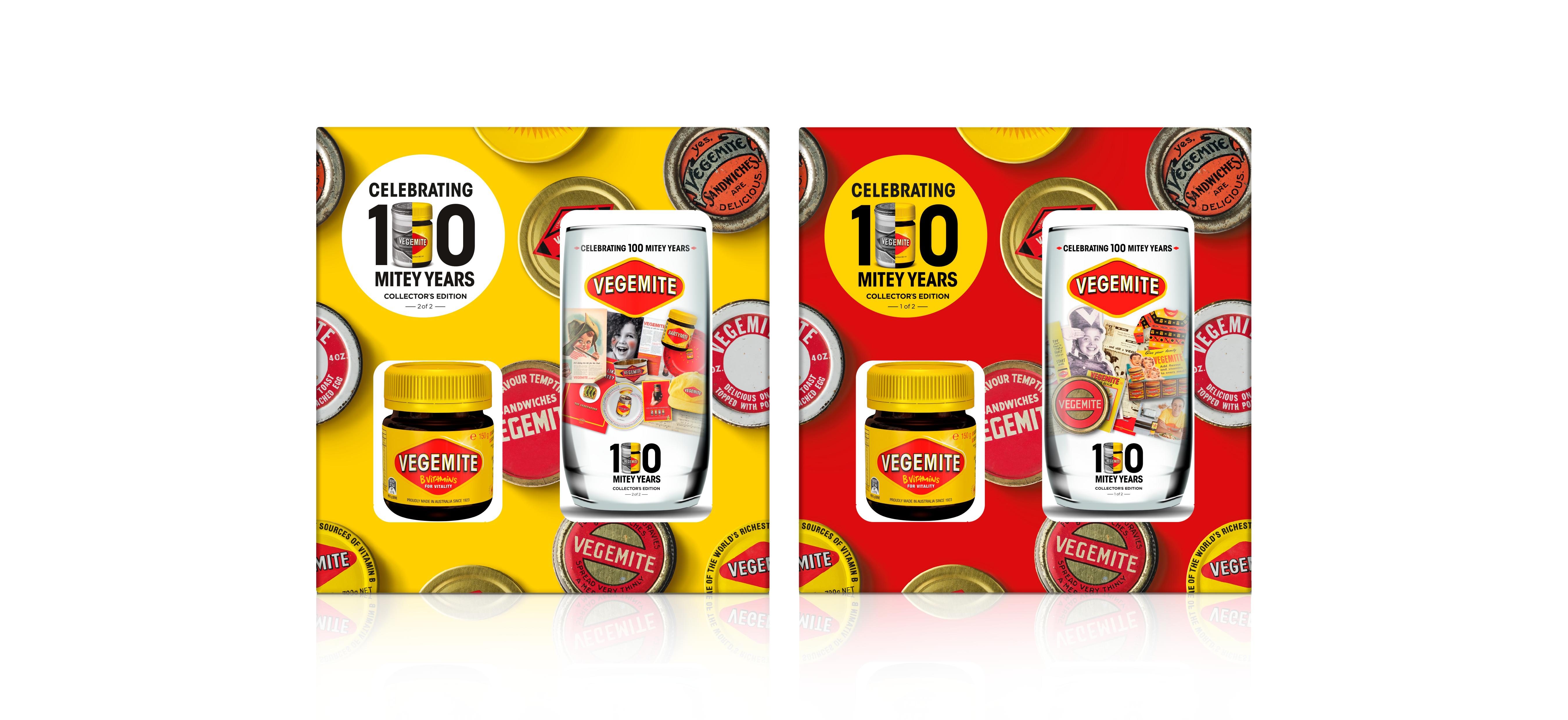 Vegemite Throw Us Back With The Release Of Iconic Drinking Glasses