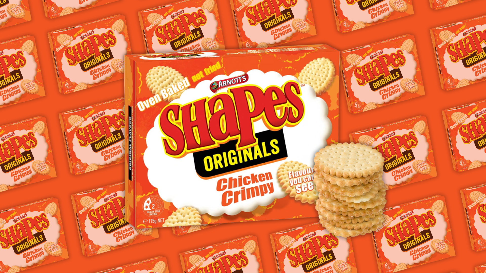 Chicken Crimpy Crowned Australia’s Favourite Shapes Flavour