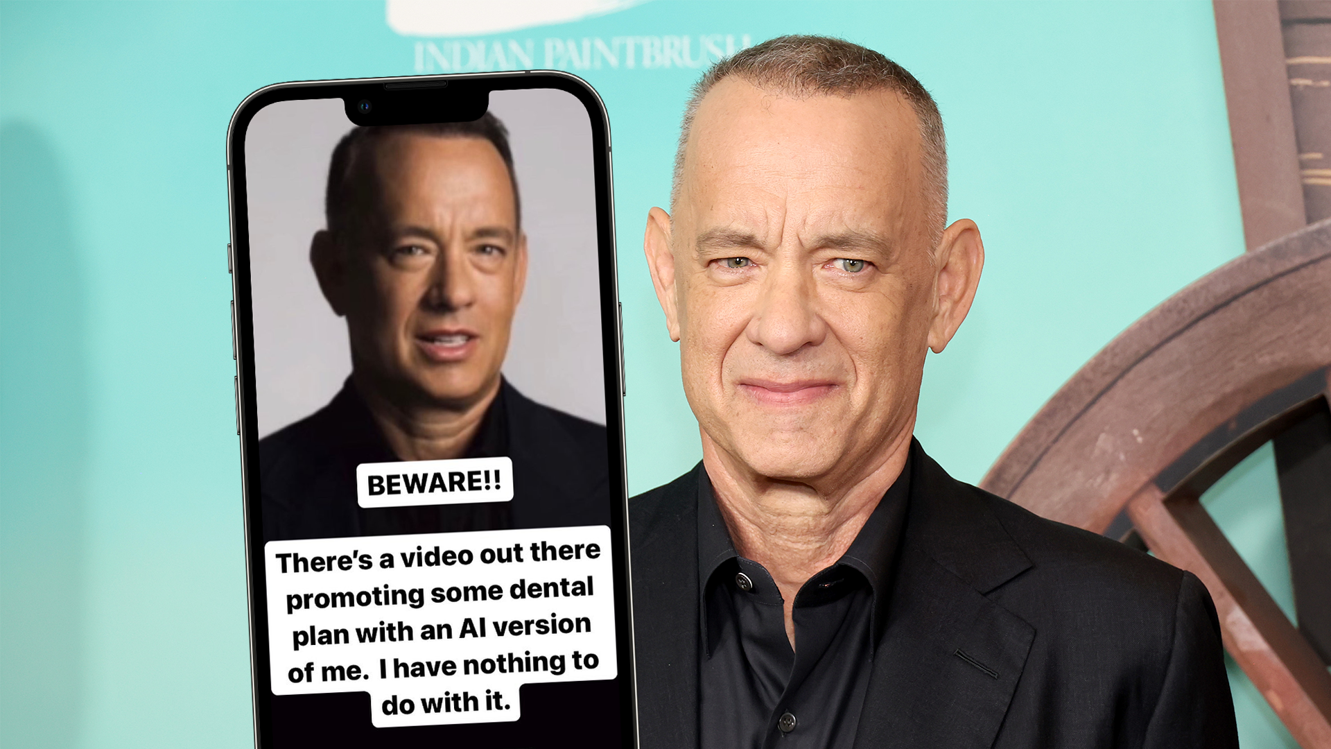 "Beware": Tom Hanks Warns Fans On Threat Of AI After Scary Video Surfaces