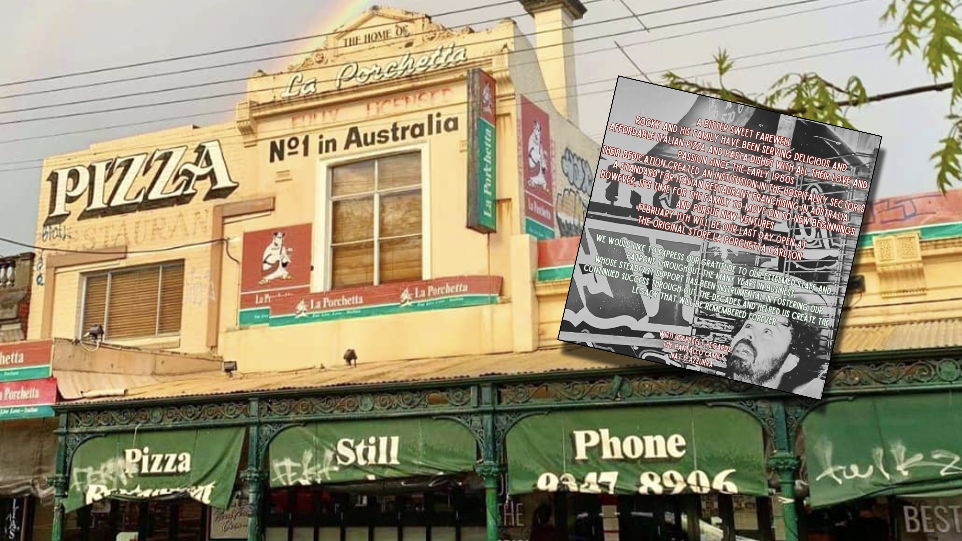La Porchetta In Carlton To Close After 40 Years!