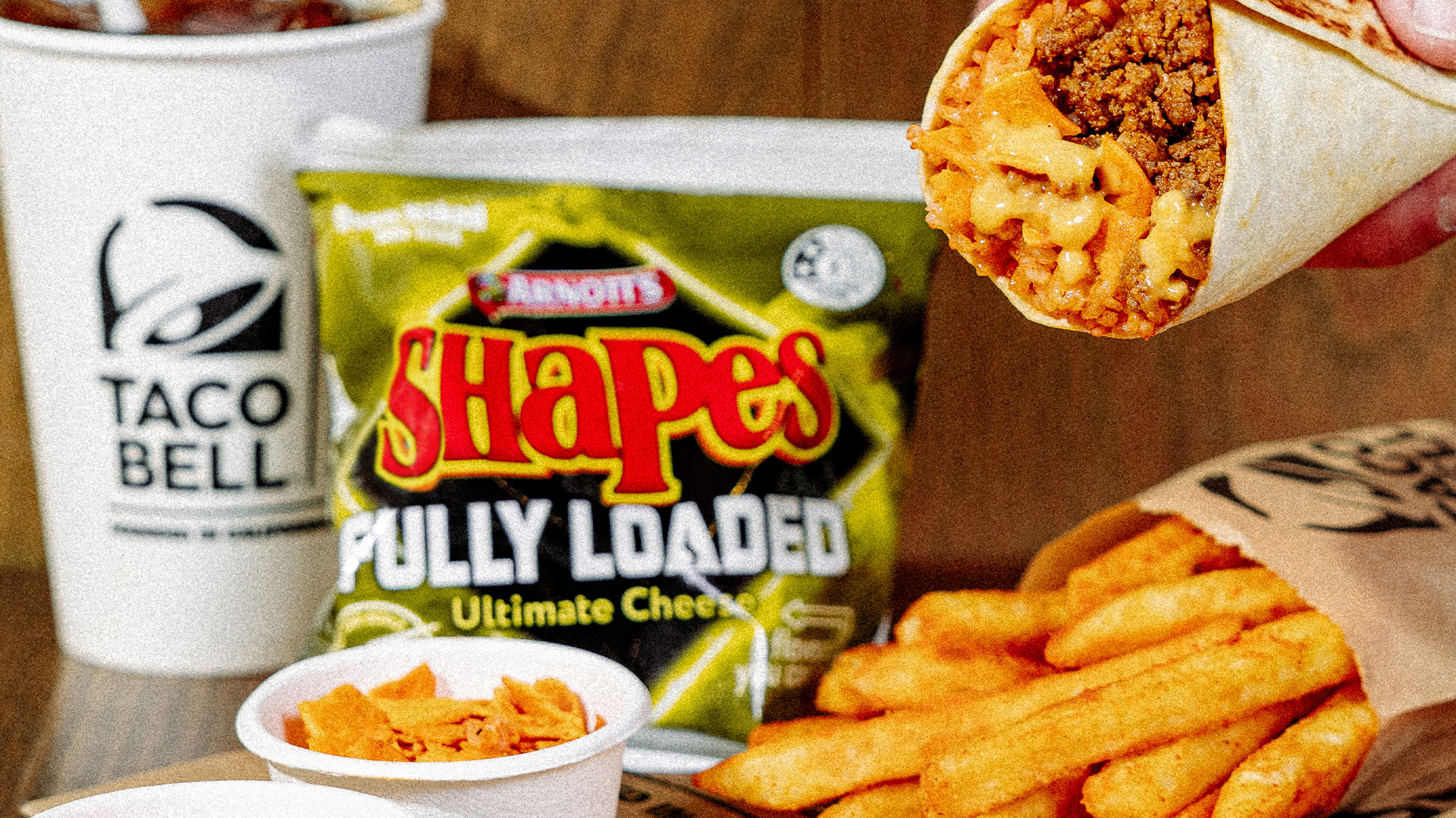 Taco Bell Just Released A Burrito With Arnott's Shapes Inside And ...