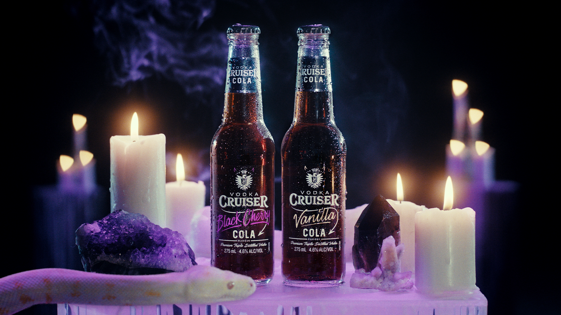 Vodka Cruiser Introduce Dark New Flavour Range And Invite You To 'Hex ...