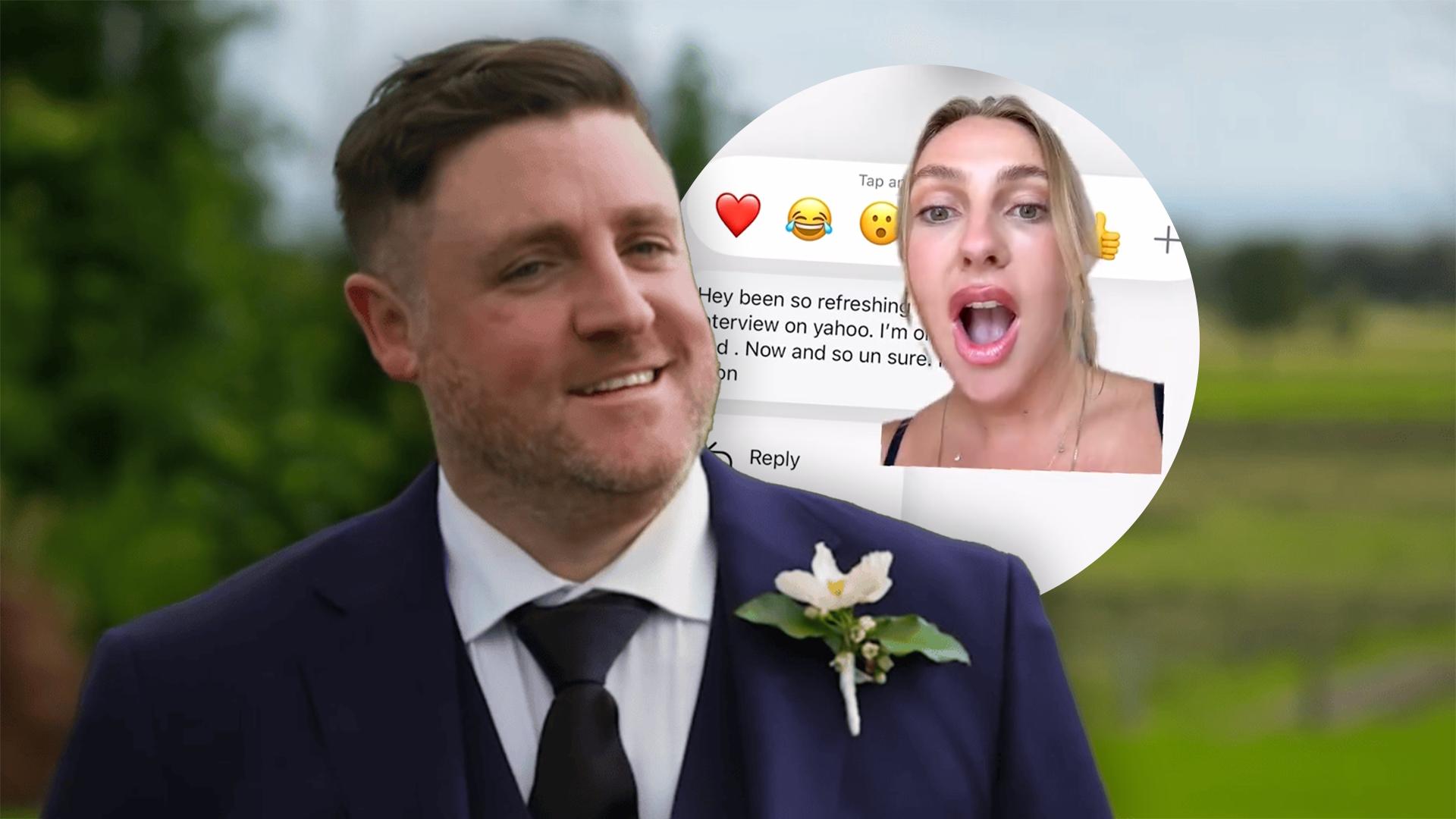 Former MAFS' Star Eden Harper Reveals Tim Gromie Messaged Her During ...